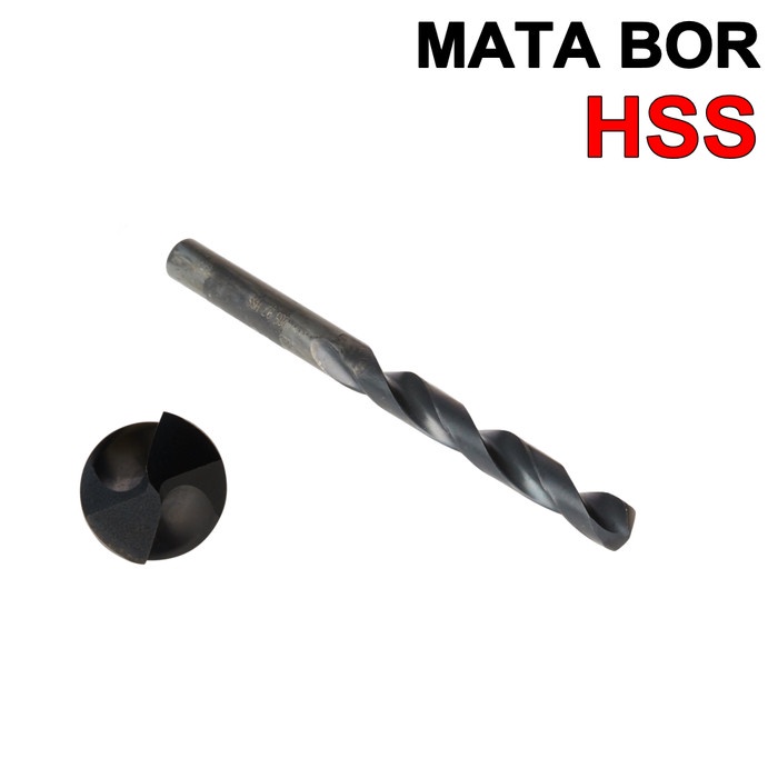 Jual Mata Bor 11 HSS Drill Bit 11mm Lurus Matabor Besi Kayu 11 mm ...