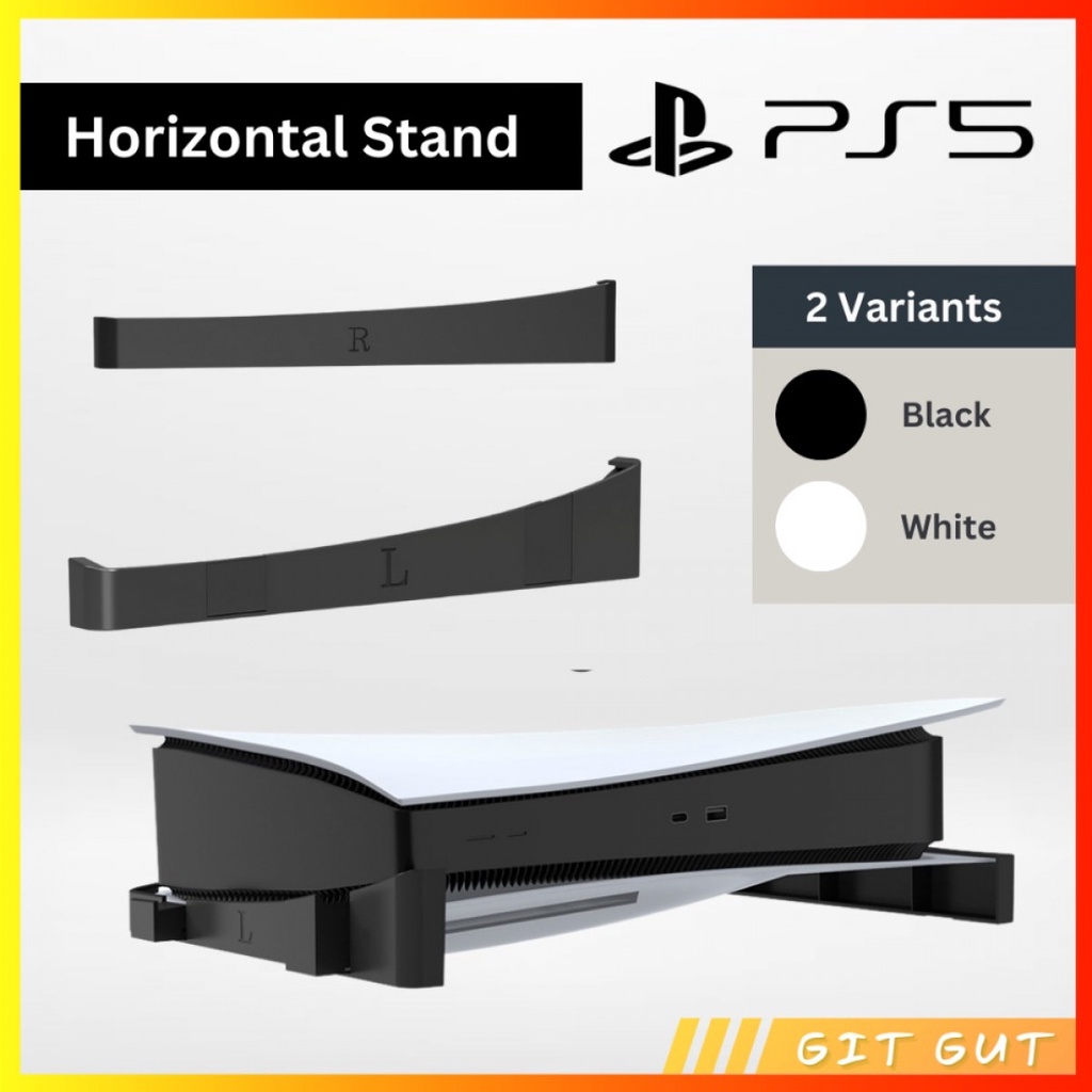 Jual Horizontal Stand PS5 FAT Playstation 5 Disc Digital Edition Base ...