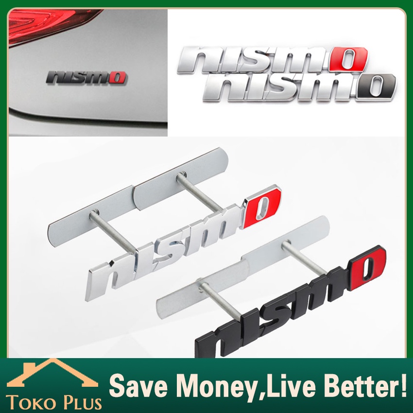 Jual EMBLEM MOBIL NISMO NISSAN ALUMUNIUM - Stiker Nissan Nismo - Emblem ...