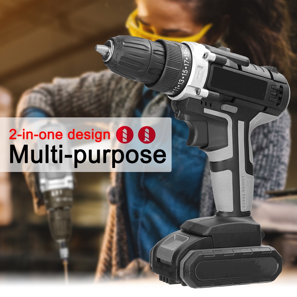 Jual Mesin bor baterai Battery drills Electric drills Screwdrivers Cordless hammer type impact ...
