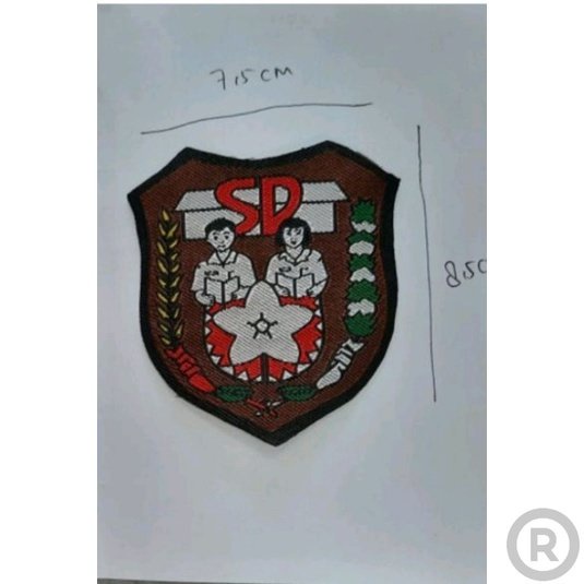 Jual Bordir Bordir Osis SD Besar Bordir Nama Custom Bed Sekolahbisa ...