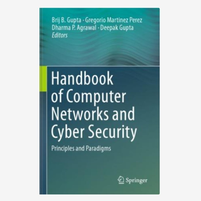 Jual Buku Handbook Of Computer Networks And Cyber Security: | Shopee Indonesia