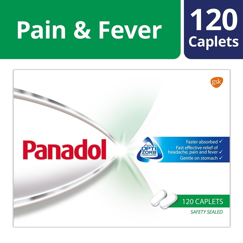 Jual Panadol with Optizorb, 120 caplets (SINGAPORE) | Shopee Indonesia