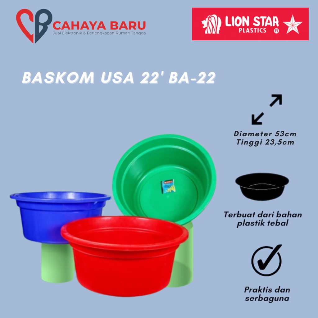Jual LION STAR BASKOM USA 22' BA-22 (GO-SEND) | Shopee Indonesia