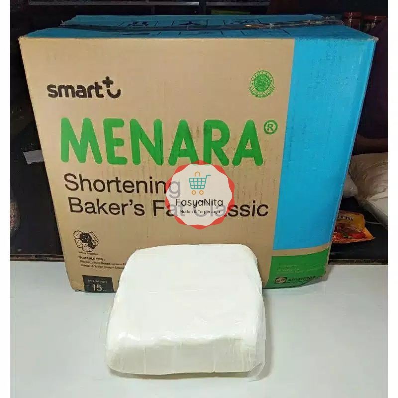 Jual MENTEGA PUTIH MENARA 250GR - WHITE FAT - SHORTENING - LEMAK NABATI ...