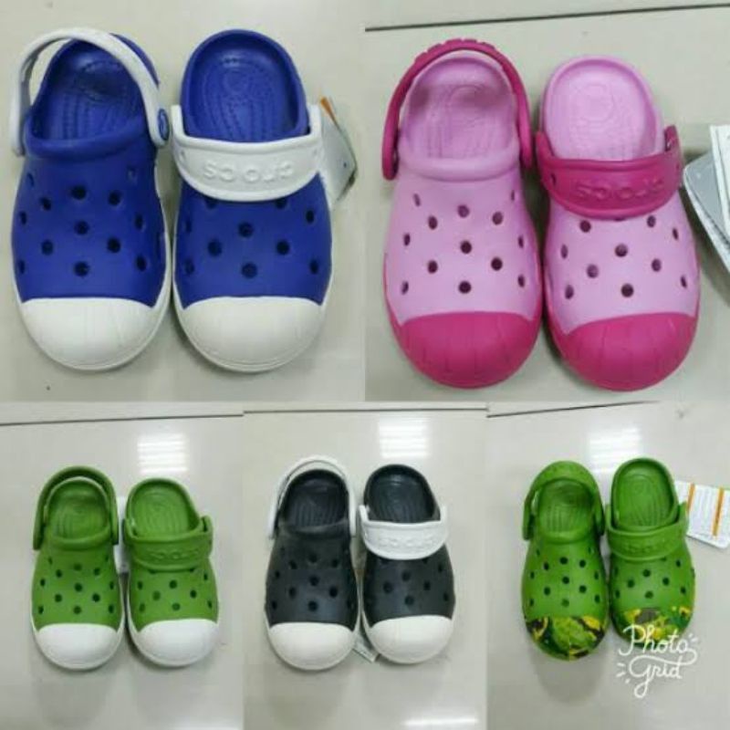Jual CROCS ANAK BUMP IT / SLOP ANAK BAIM CROCS TB SIPEL | Shopee Indonesia