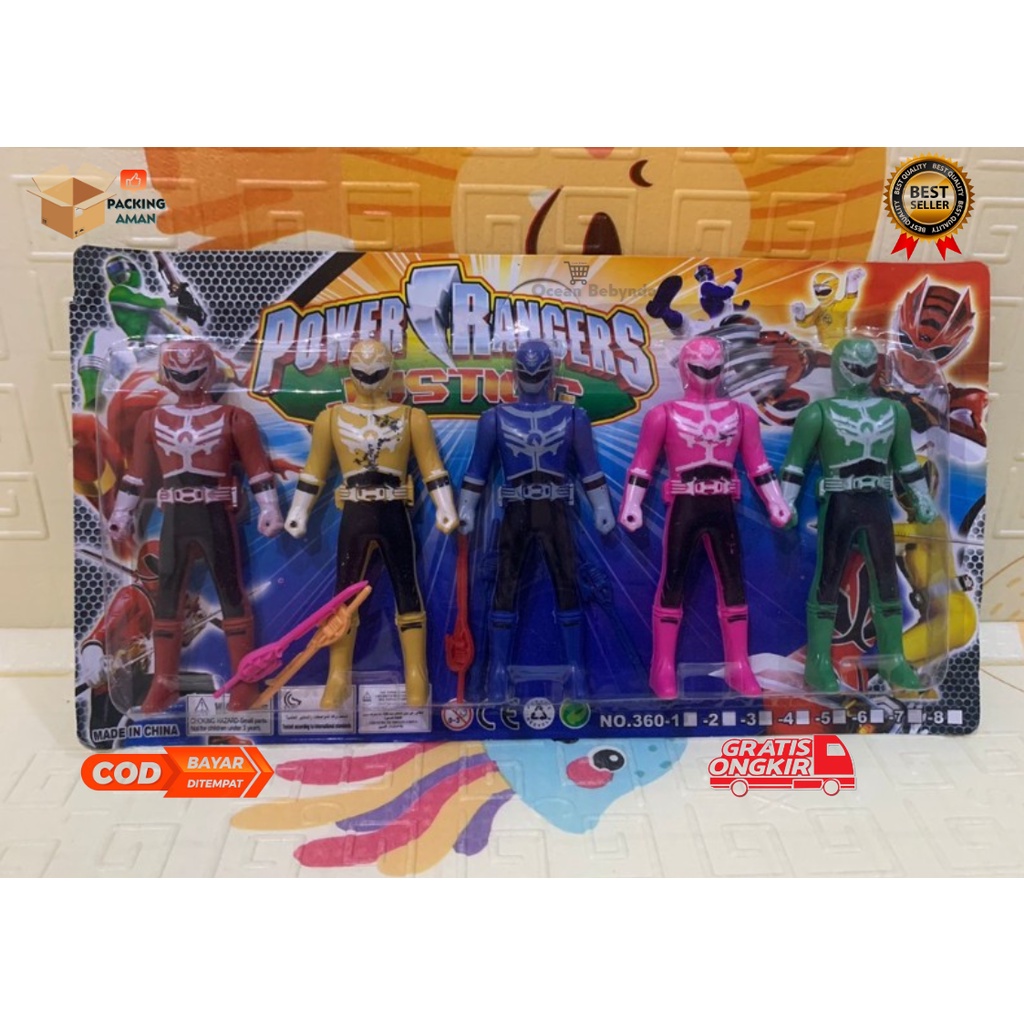 Jual MAINAN ANAK-ANAK POWER RANGERS JUSTICE SENJATA KEREN | Shopee ...