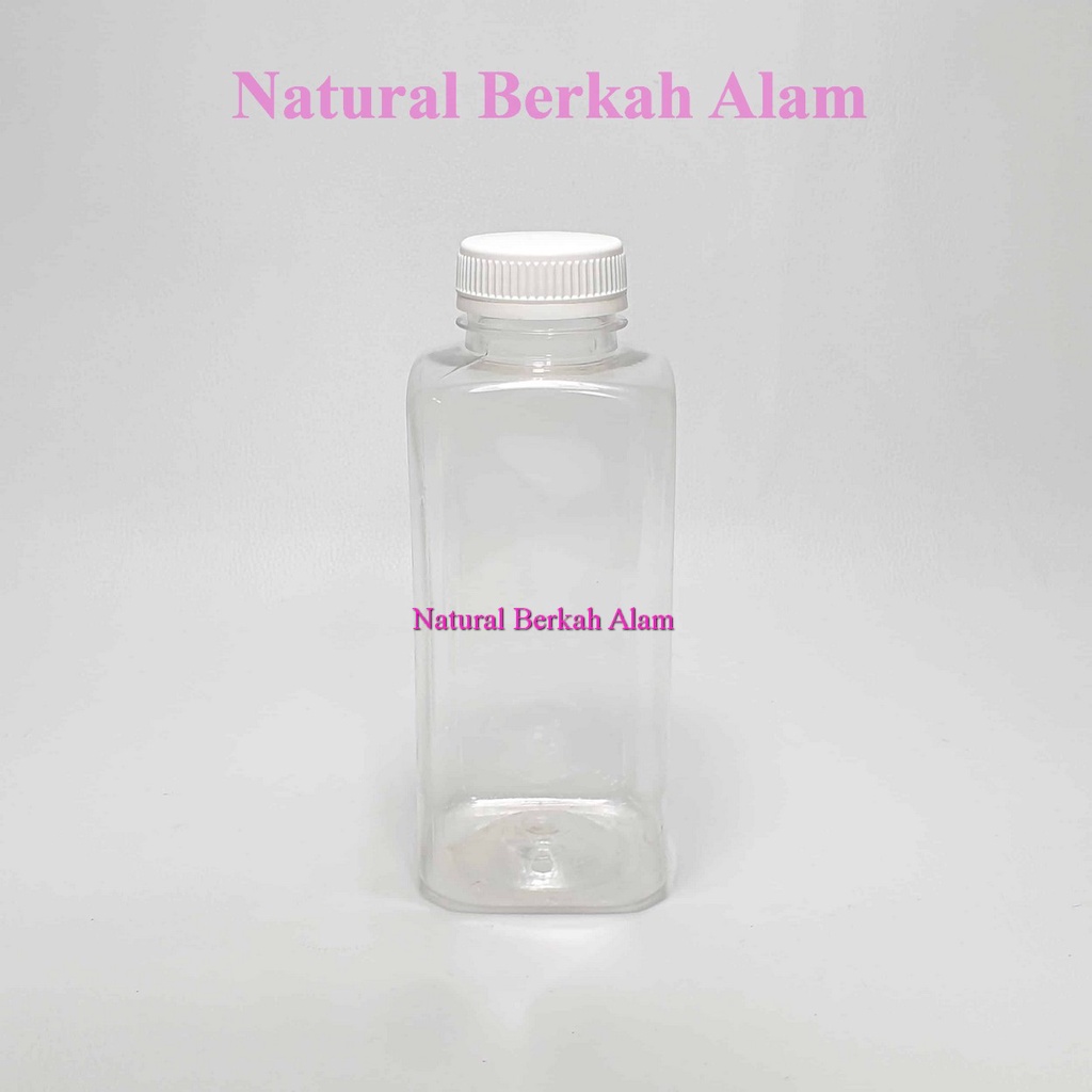 Jual Botol Plastik 500 ml Kale Kotak Natural / Botol Kale / Botol ...