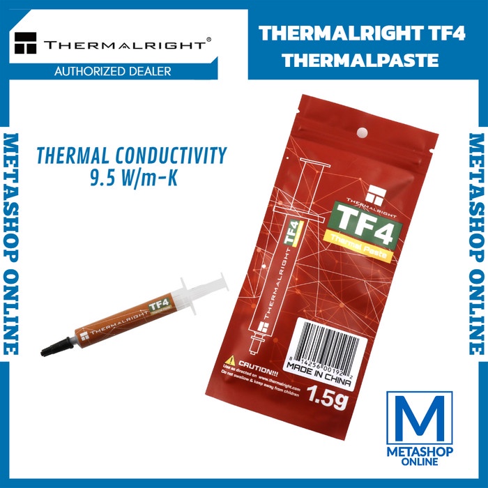Jual THERMALRIGHT TF4 Thermal Paste 1.5 Gr Gram Pasta Grease GPU CPU ...