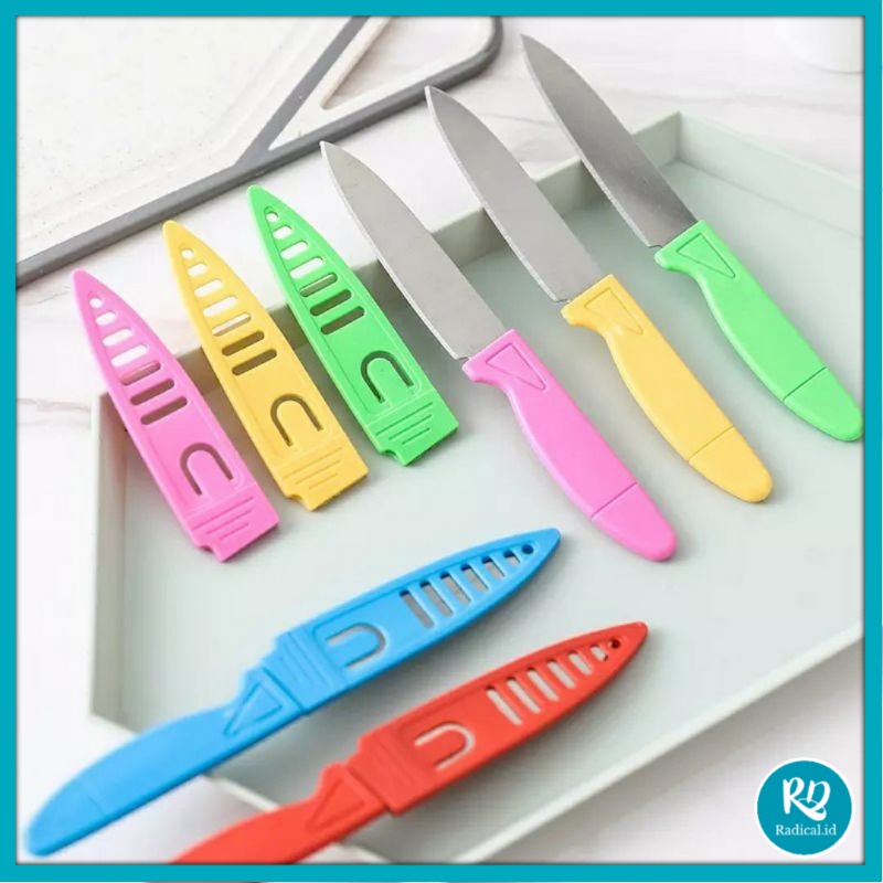 Jual Pisau Buah Stainless Sarung Multifungsi Alat Kupas Mini Potong ...