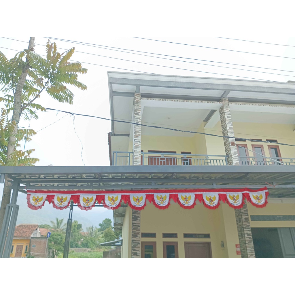 Jual Bendera Backround Mini Panjang Kantor HUT Kemerdekaan | Shopee ...