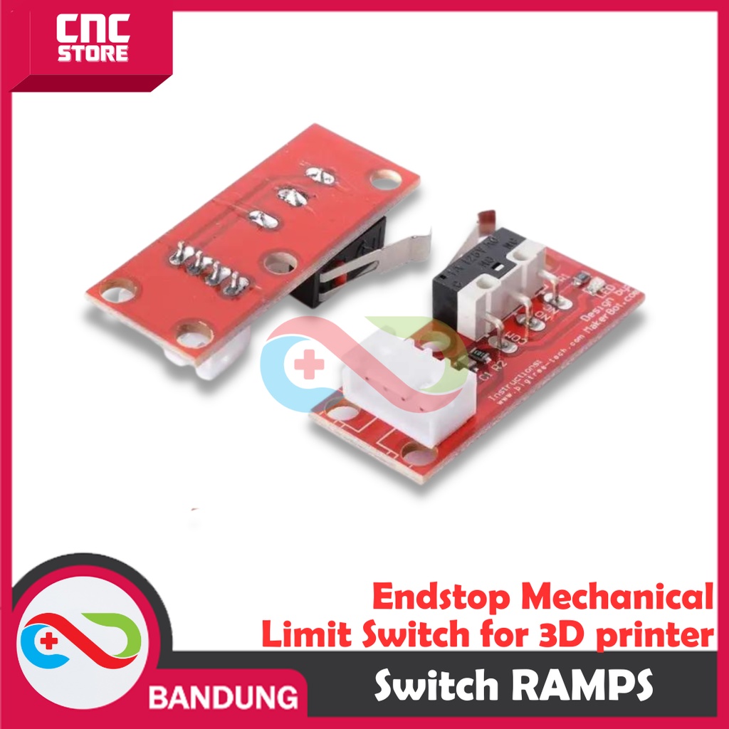 Jual Endstop Mechanical Limit Switch RAMPS 1.4 for 3D printer & Arduino ...