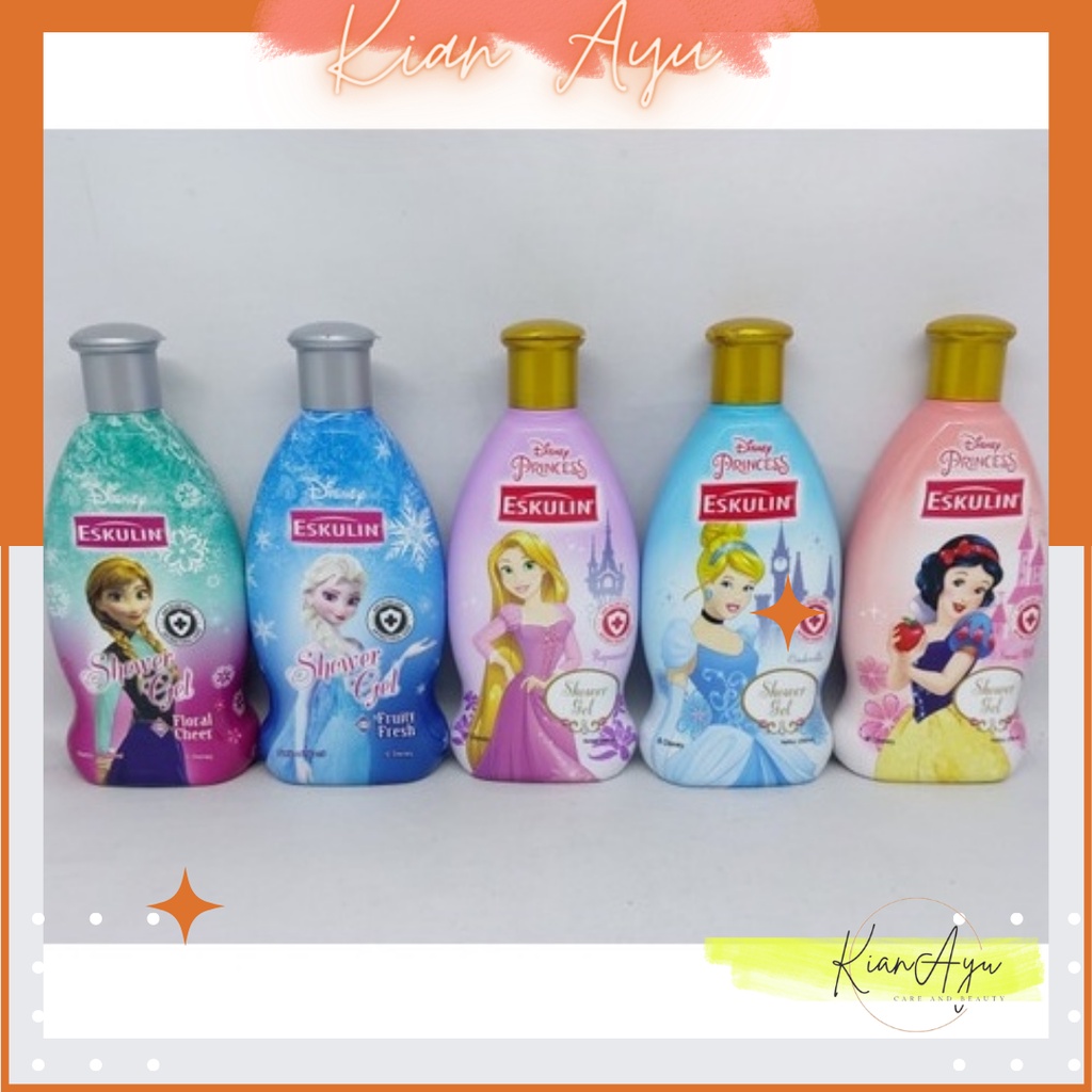 Jual ESKULIN Kids Shower Gel 250 ml Sabun Mandi Anak Kemasan Baru ...