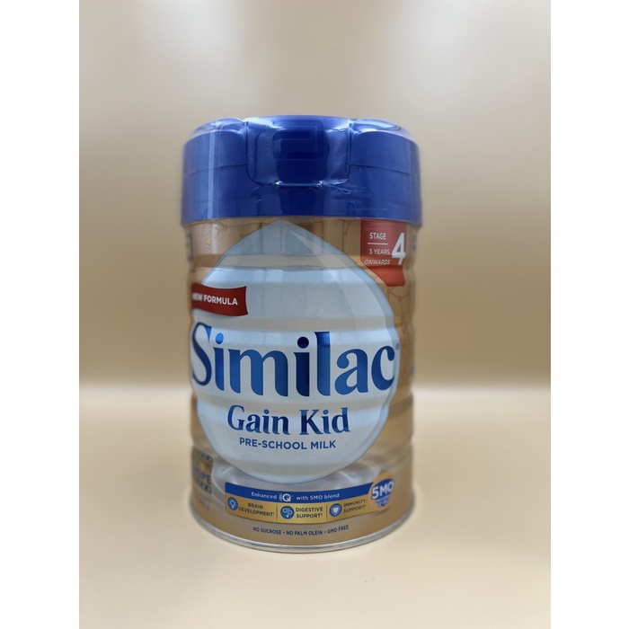 Jual Susu Singapore Abbott Similac Gain Kid Pre-School Milk Formula ...