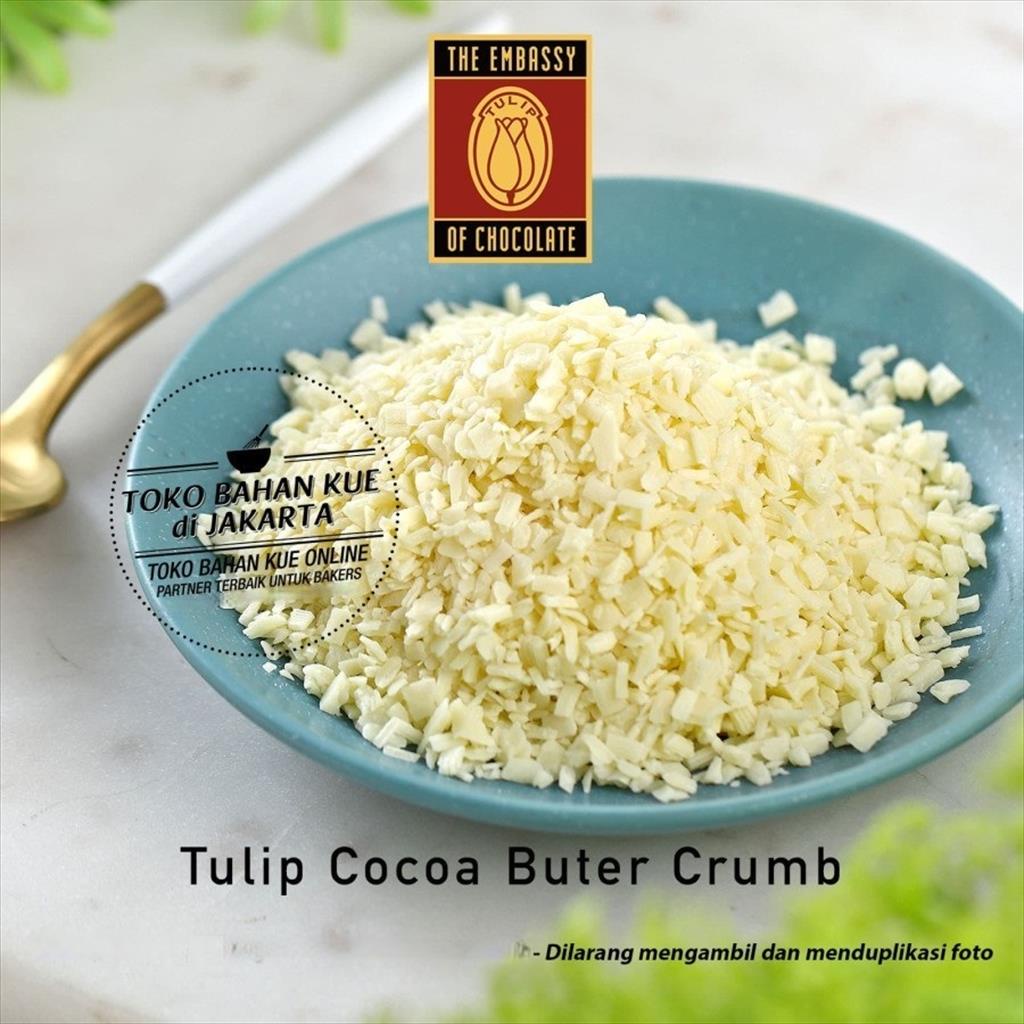 Jual Tulip COCOA BUTTER Crumb 1kg Lemak Kakao Chocolate Asli Coklat ...