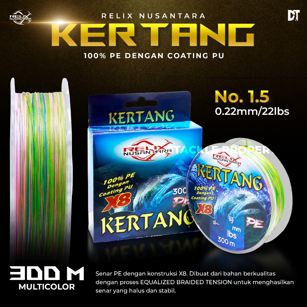Jual RELIX NUSANTARA KERTANG X8 100 METER CONNECTING MULTICOLOUR | PACK 300 METER | RELIX ...