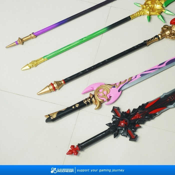 Jual Miniatur Genshin Impact Ayaka Kamisato Mistsplitter Reforged ...