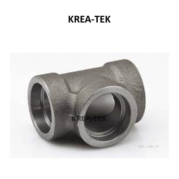 Jual 3/4 Tee Drat NPT Class 6000 0,75 inch A105 /Steel /besi Screw NPT | Shopee Indonesia