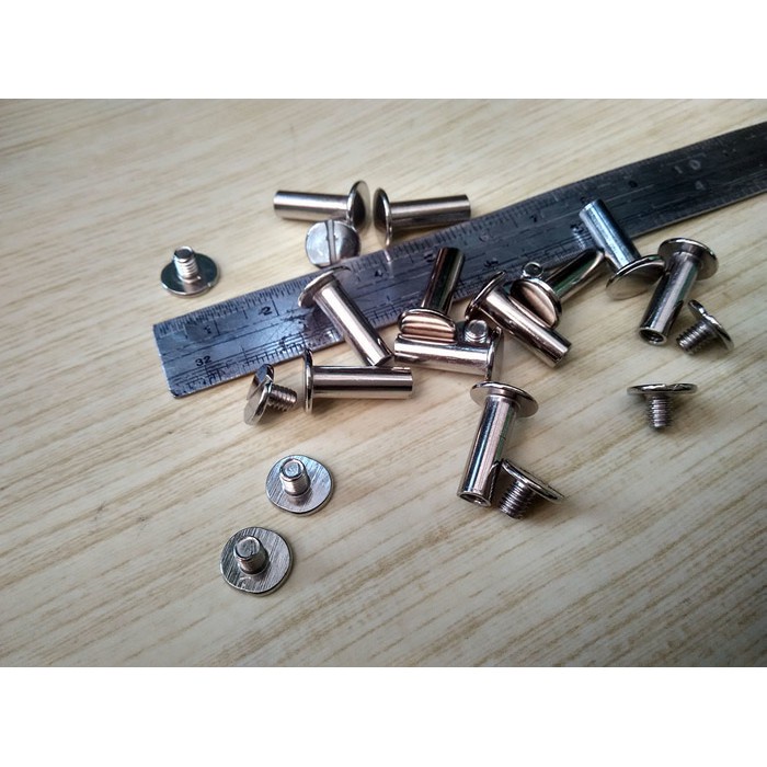 Jual Baut Jilid buku 15 mm (obeng minus) | Shopee Indonesia