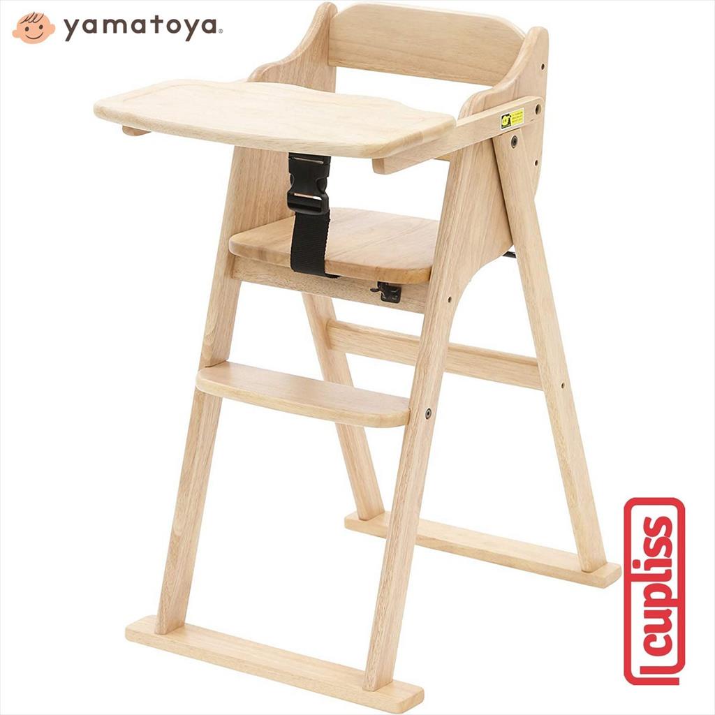 Jual Yamatoya Tatameru Table High Chair Natural Kursi Makan Bayi | Shopee Indonesia