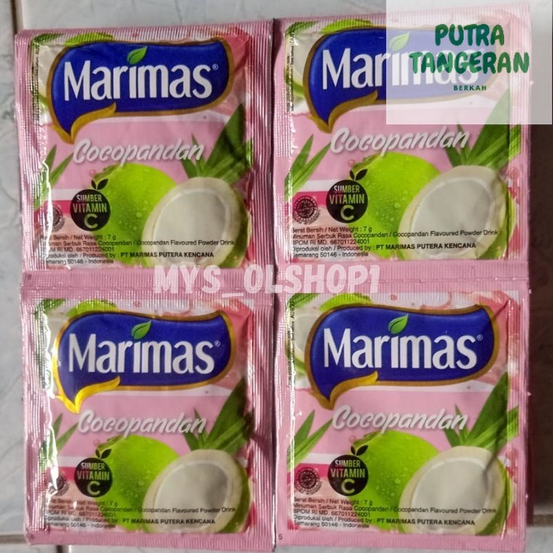 Jual MARIMAS MINUMAN INSTANT SERBUK ANEKA RASA ( 1 RENCENG=10SACHET ...