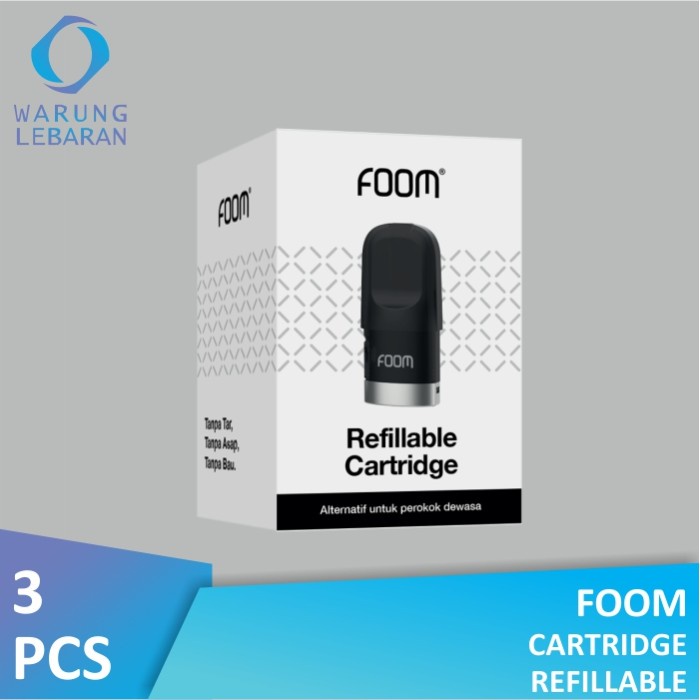 Jual FOOM Cartridge Refillable Cartridge (Isi 3 Pcs) | Shopee Indonesia
