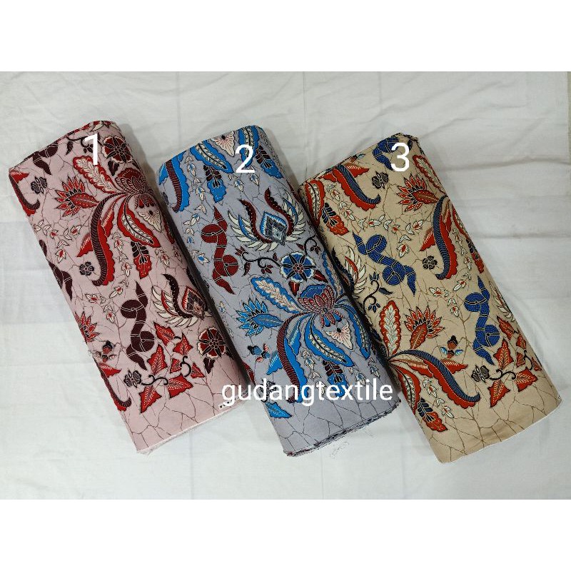 Jual BAHAN BATIK KATUN HALUS METERAN/KAIN KATUN MOTIF BATIK TERBARU | Shopee Indonesia