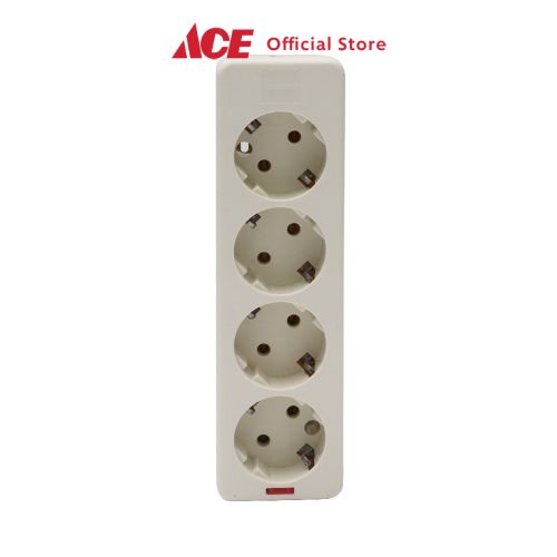 Jual Ace Krisbow Stop Kontak 4 Soket Electric Socket Terminal Colokan ...