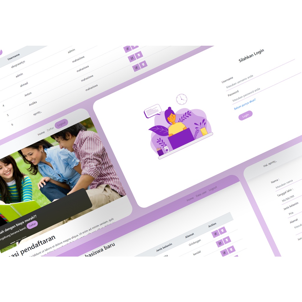 Jual Aplikasi Sistem Pendaftaran Mahasiswa Baru Berbasis Website ... Jual Aplikasi Sistem Pendaftaran Mahasiswa Baru Berbasis Website ...