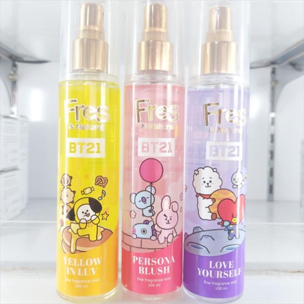 Jual FRES NATURAL BTS FINE FRAGRANCE MIST 100ml | Shopee Indonesia