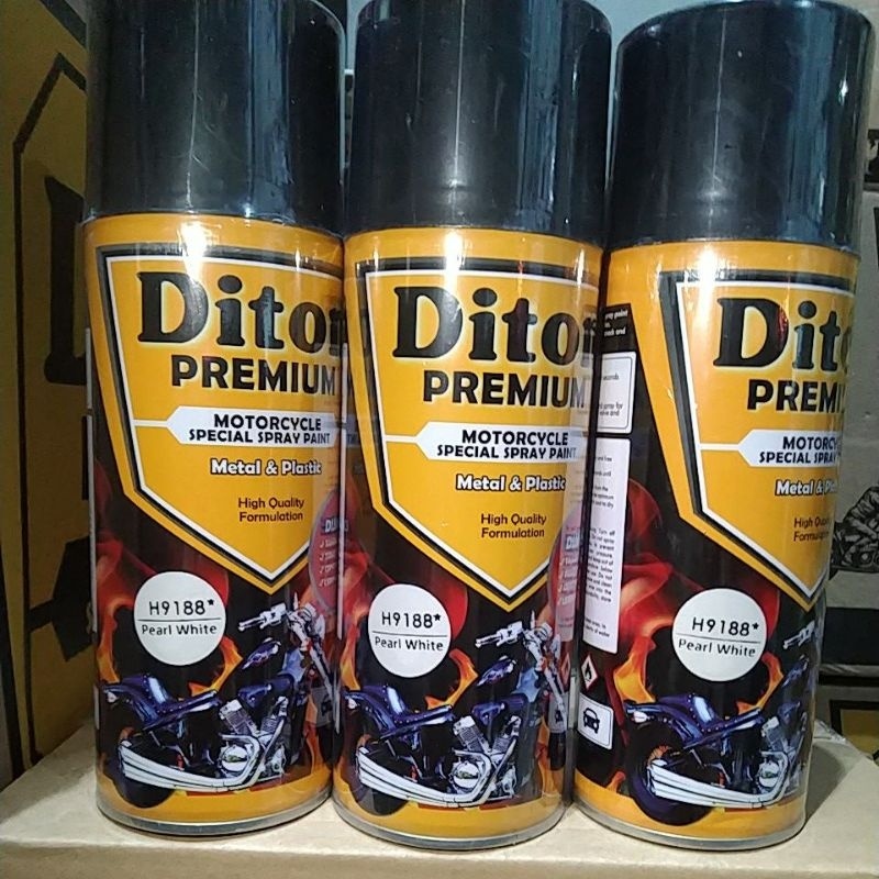 Jual Pilok Pilox Cat Diton Premium Pearl White 9188 400cc Putih metalik metalik Putih mutiara ...
