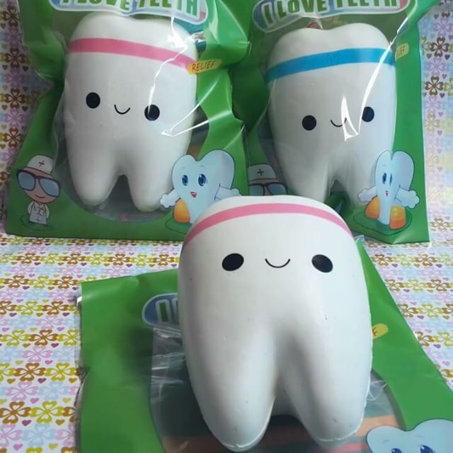 Jual I Love Teeth Squishy/ Squishy Tooth Cutie Creative | Shopee Indonesia