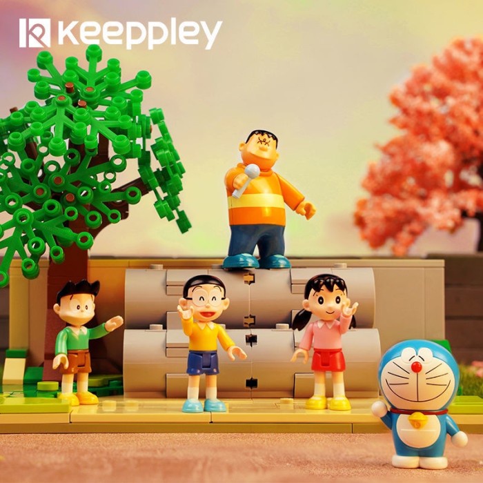 Jual Doraemon Lego Set Cartoon Classic Moment Keeppley - Dus | Shopee ...