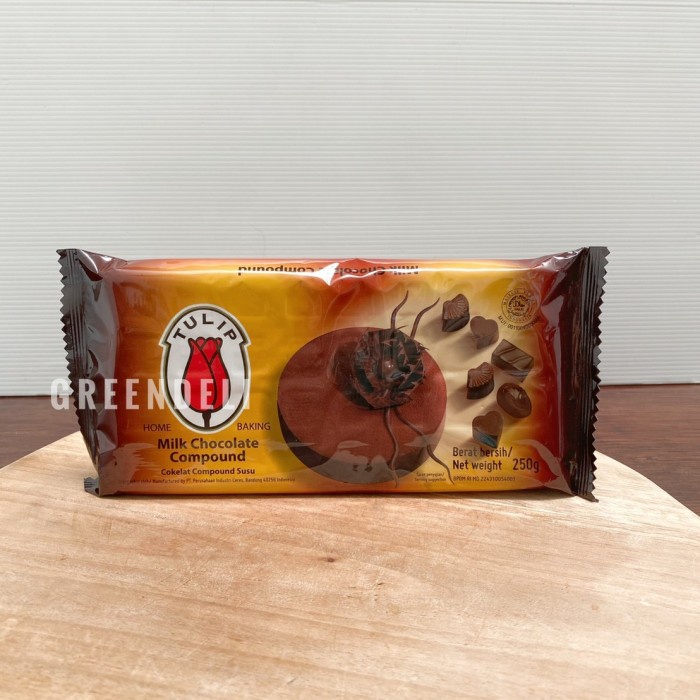 Jual Tulip Milk Chocolate Compound 250 Gram | Shopee Indonesia