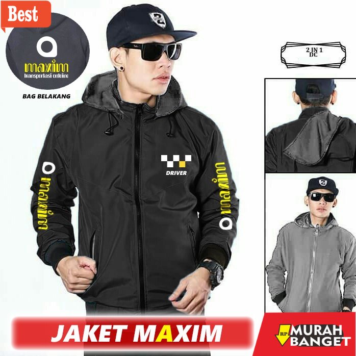 Jual Jaket parasut pria terbaru- JAKET DRIVER MAXIM PRIA DAN WANITA ...