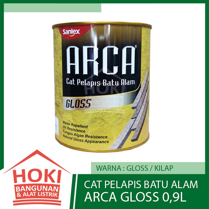 Jual CAT PELAPIS BATU ALAM ARCA GLOSS 1Kg- Stone Coating Kilap Cat Anti ...