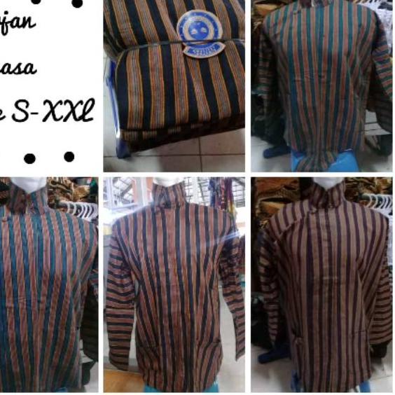 Jual Kebaya dan Sorjan NEW PRODUCT !! 8.8 [ Luriklarik ] Surjan Lurik Dewasa Baju Adat Jawa Solo ...