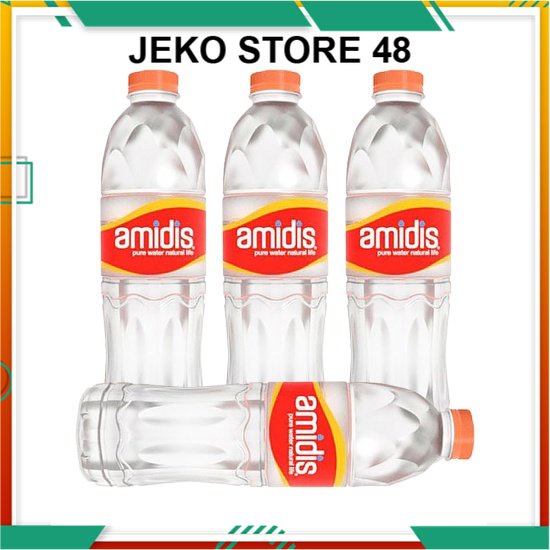 Jual 4pcs Amidis Air Mineral 600ml Kemasan Botol Air Putih JK Jeko ...