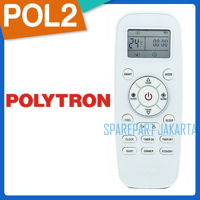 Jual Remote Ac Polytron 2 ( REM-POL2) | Shopee Indonesia