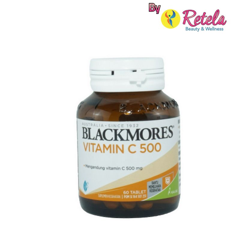 Jual BLACKMORES VITAMIN C 500 1 BOTOL 60 TABLET | Shopee Indonesia