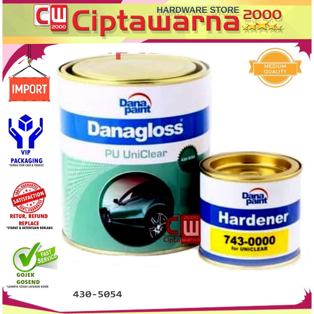 Jual Clear Danagloss UNI Clear 430-5054 Palembang | Shopee Indonesia
