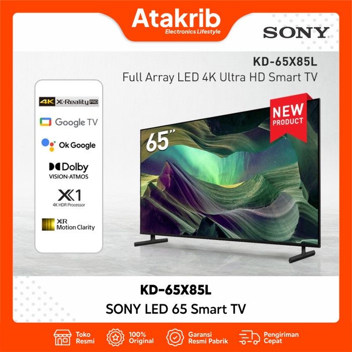 Jual SONY LED 65 KD-65X85L Bravia X85L 4K Ultra HD HDR Google TV | Shopee Indonesia