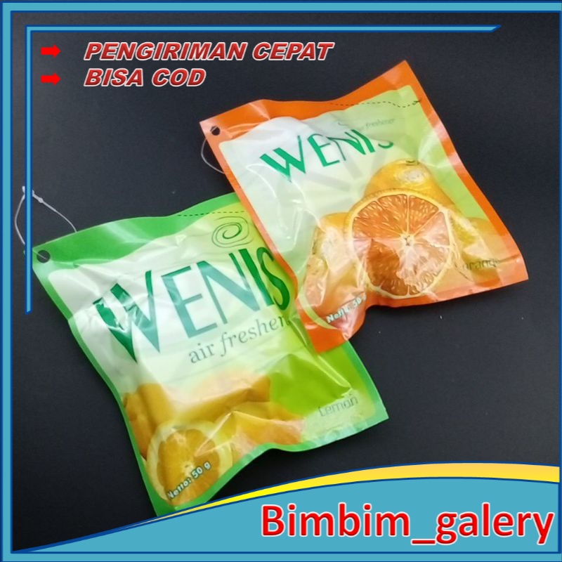 Jual BIMBIM WENIS PENGHARUM RUANGAN//WENIS PEWANGI RUANGAN 50gr//WENIS ...