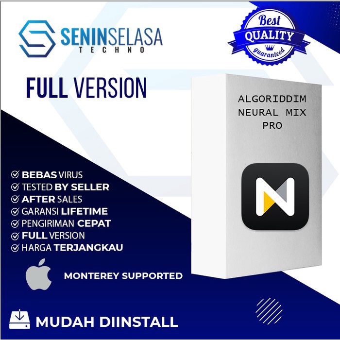 Jual Software Music Player dan Editor: Algoriddim Neural Mix Pro 2.0.2 [Mac] | Shopee Indonesia