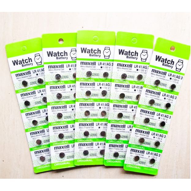 Jual Baterai batrei LR41 / AG3 / LR 41 /AG 3 / SR41 / SR 41 / L736F ...