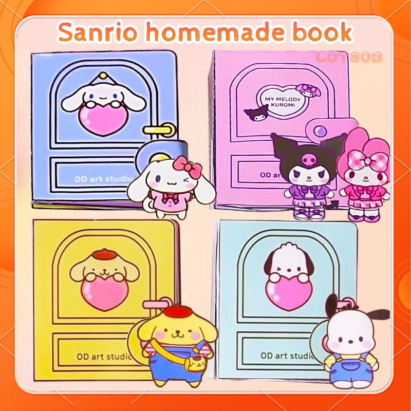 Jual 【Versi terbaru Tidak perlu memotong】 Sanrio Homemade Book ...