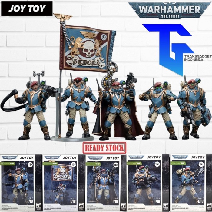 Jual JOYTOY Warhammer 40K Astra Militarum 55 Kappic Eagles Tempestus ...
