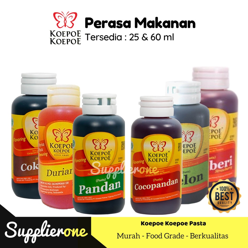 Jual Koepoe Koepoe Pasta Makanan / Pasta Koepoe Koepoe 60 ml / Perisa ...