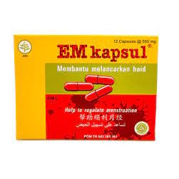 Jual EM KAPSUL ISI 12 KAPSUL | Shopee Indonesia