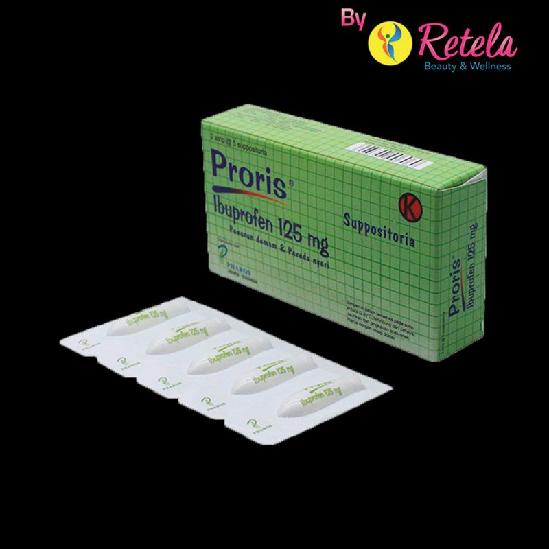 Jual PRORIS 125MG SUPPOSITORIA 5 SUPPO | Shopee Indonesia